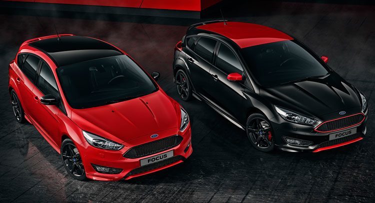 Nuova Ford Focus Red e Black Edition 2016 - Sovrasterzo