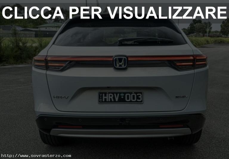 Nuova Honda HR-V 2025: Prezzi, Dimensioni e Motori - Sovrasterzo